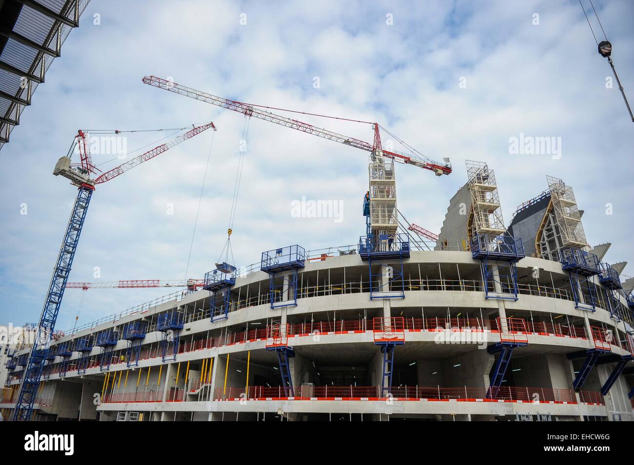 Illustration chantier - 11.03.2015 - Arena Nanterre La Defense.Photo ...