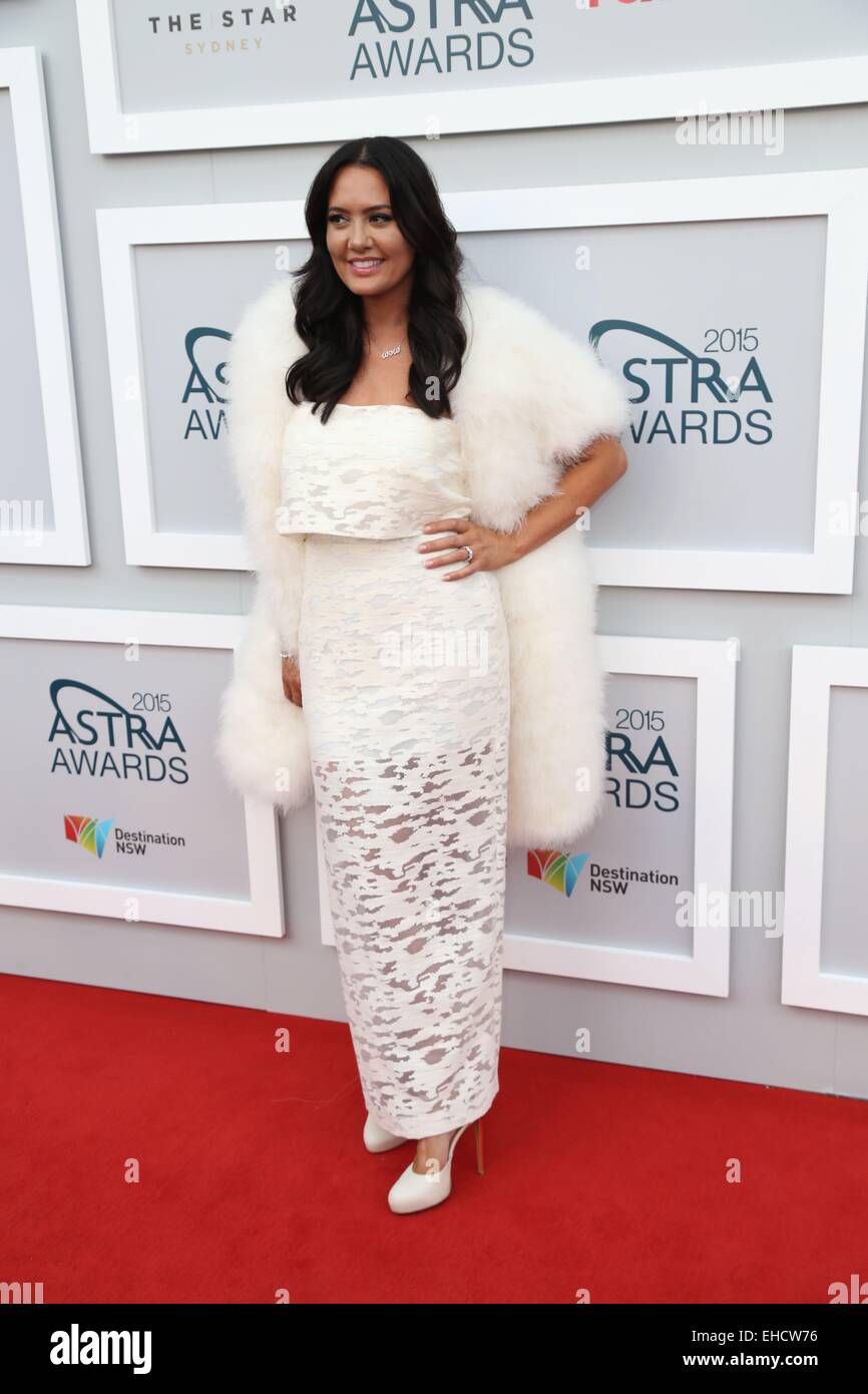 Sydney, Australia. 12 March 2015. The ASTRA Awards recognise the best ...