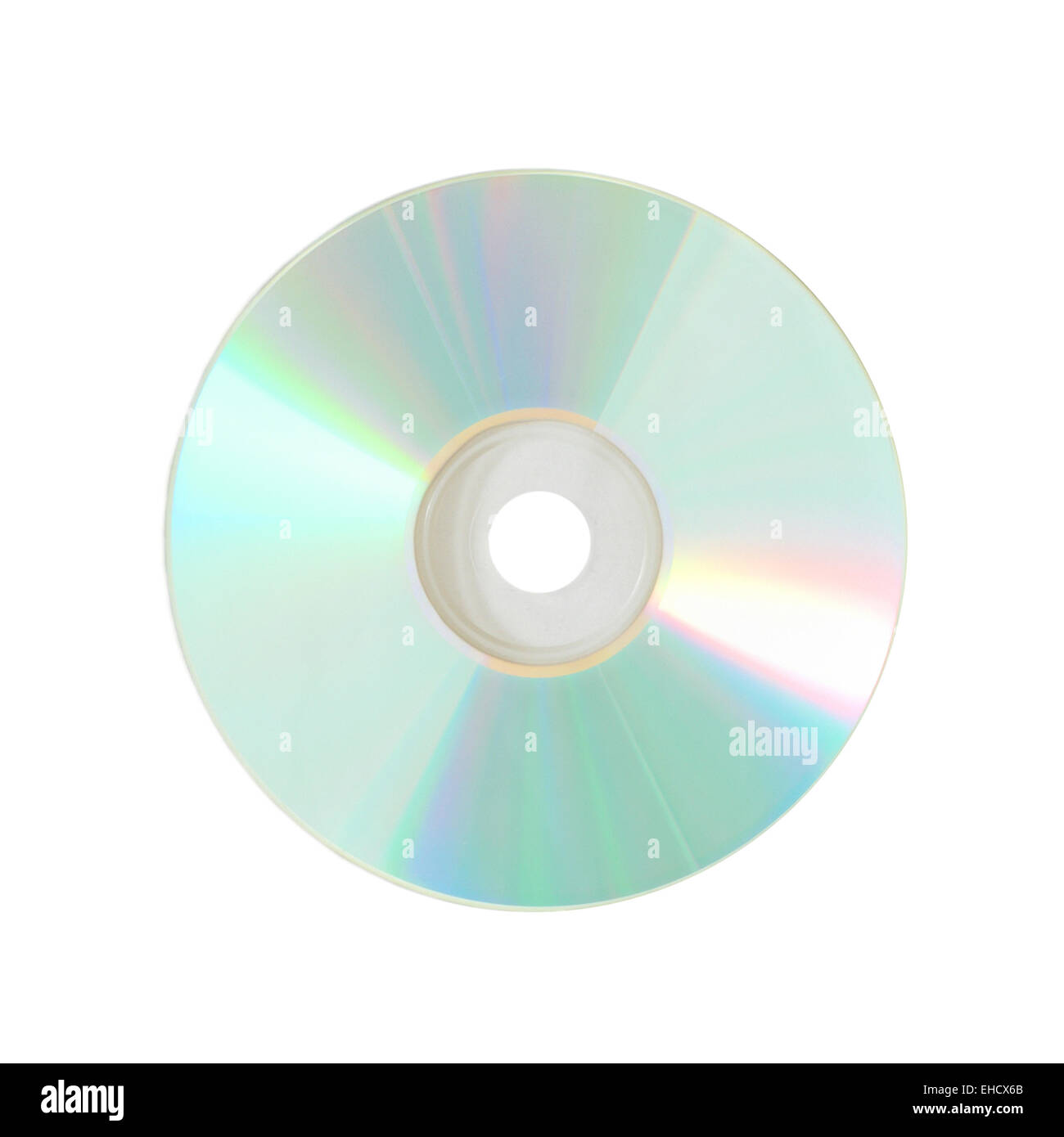 Compact disc isolated on the white background Stock Photo - Alamy