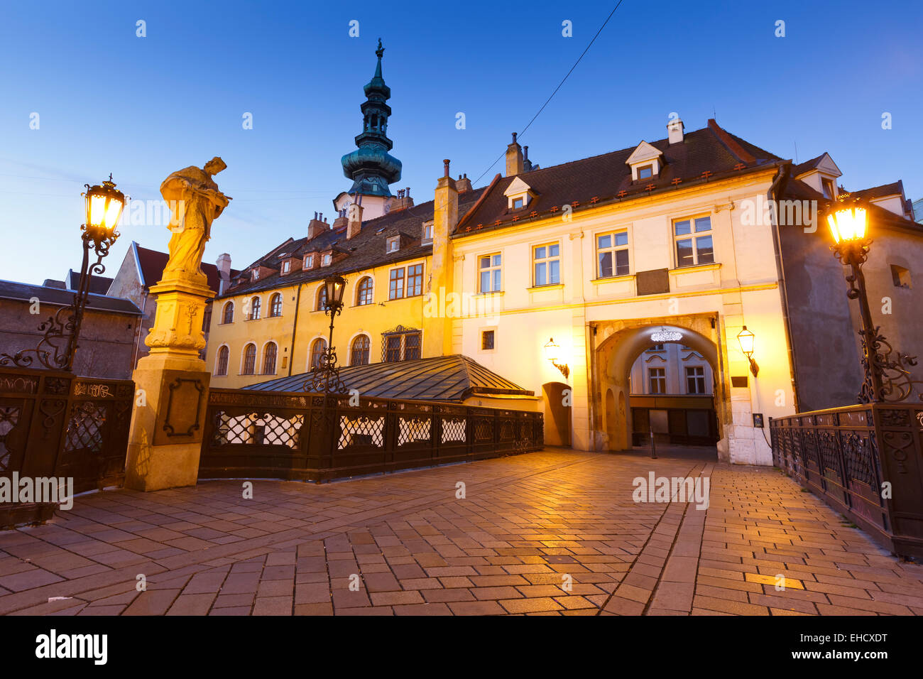 Scenery in the old town of Bratislava, Slovakia Stock Photo - Alamy