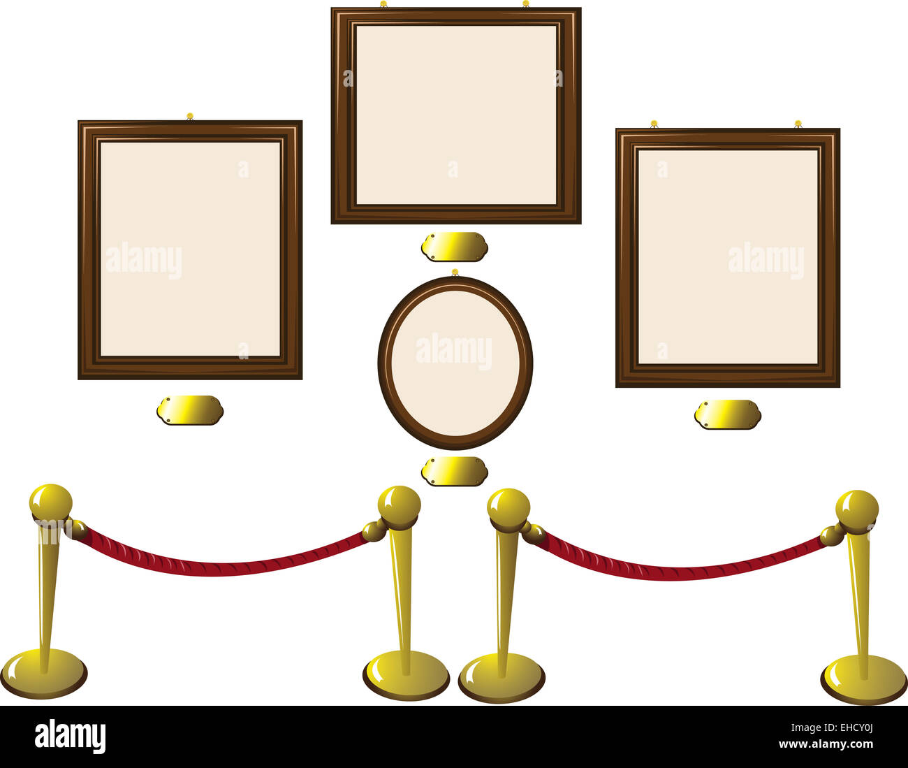 Wall frames cartoon hi-res stock photography and images - Alamy