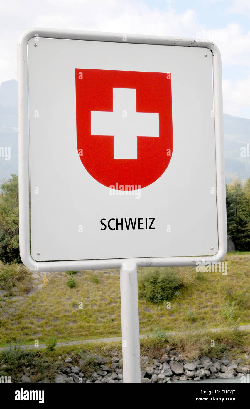Grenzschild Stock Photos & Grenzschild Stock Images - Alamy