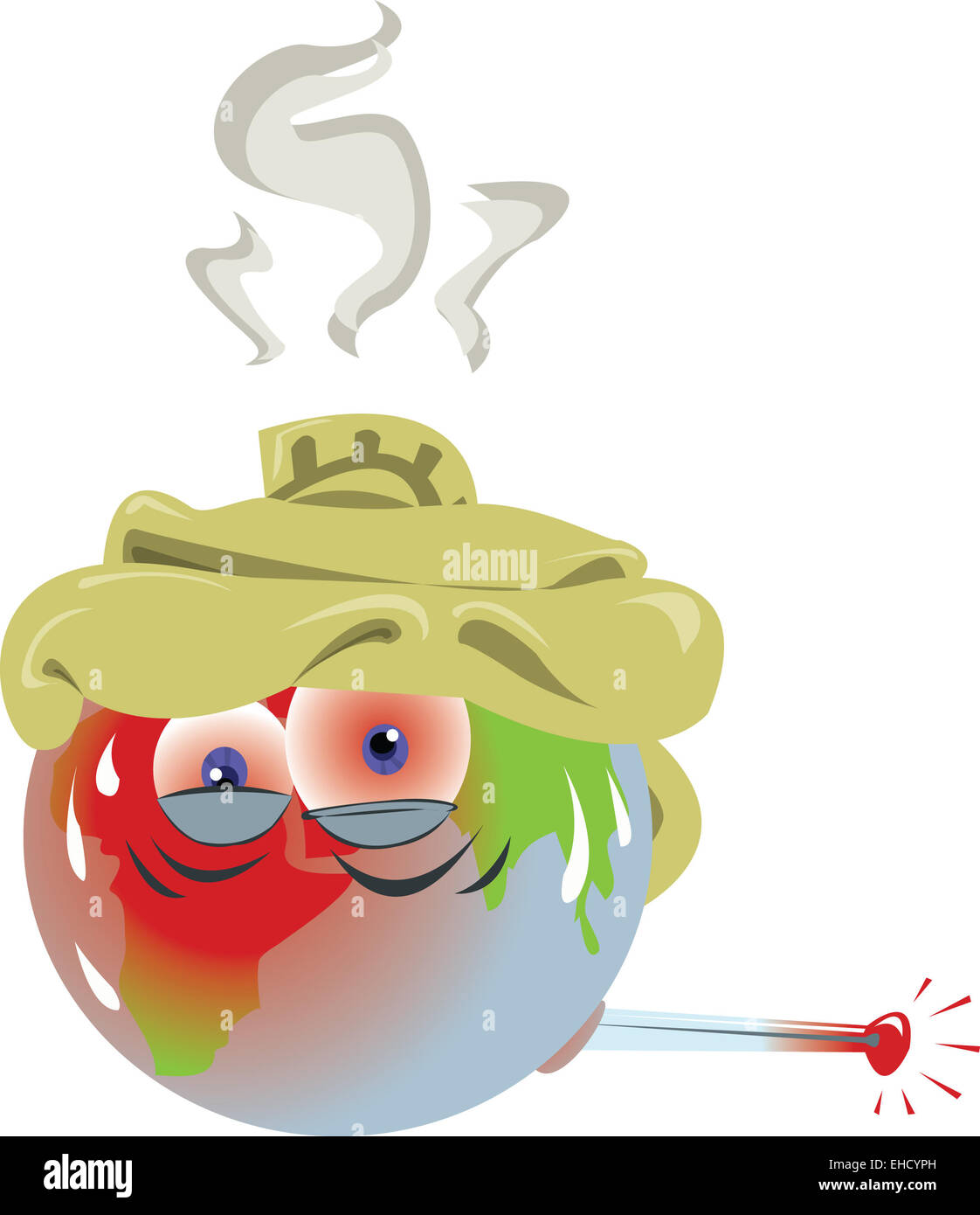 Earth cartoon hi-res stock photography and images - Alamy
