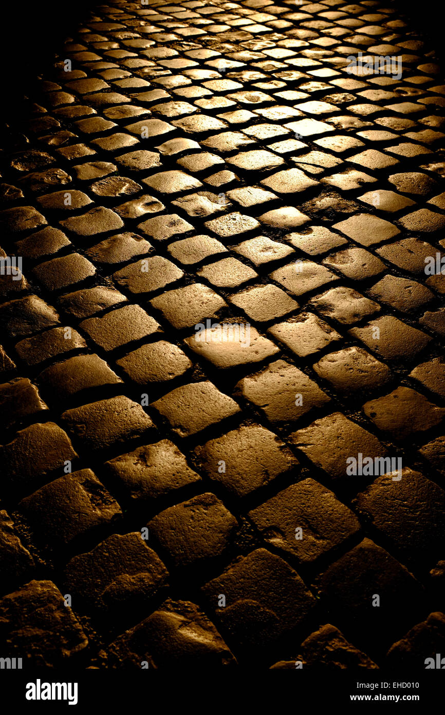 Sampietrini pavement hi-res stock photography and images - Alamy