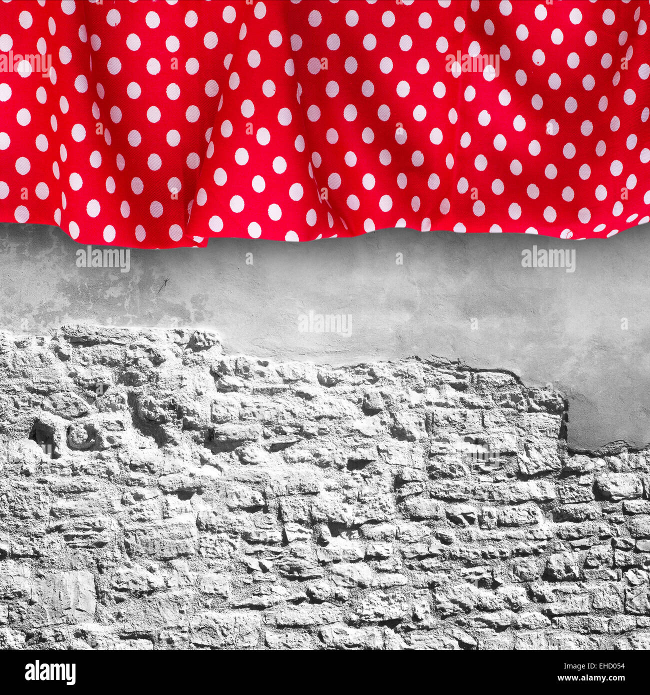 Stone wall texture with cloth Stock Photo - Alamy