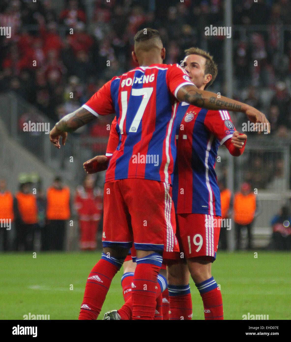 Munich, Germany. 11th Mar, 2015. Bayern Munich's midfielder Mario Gotze ...