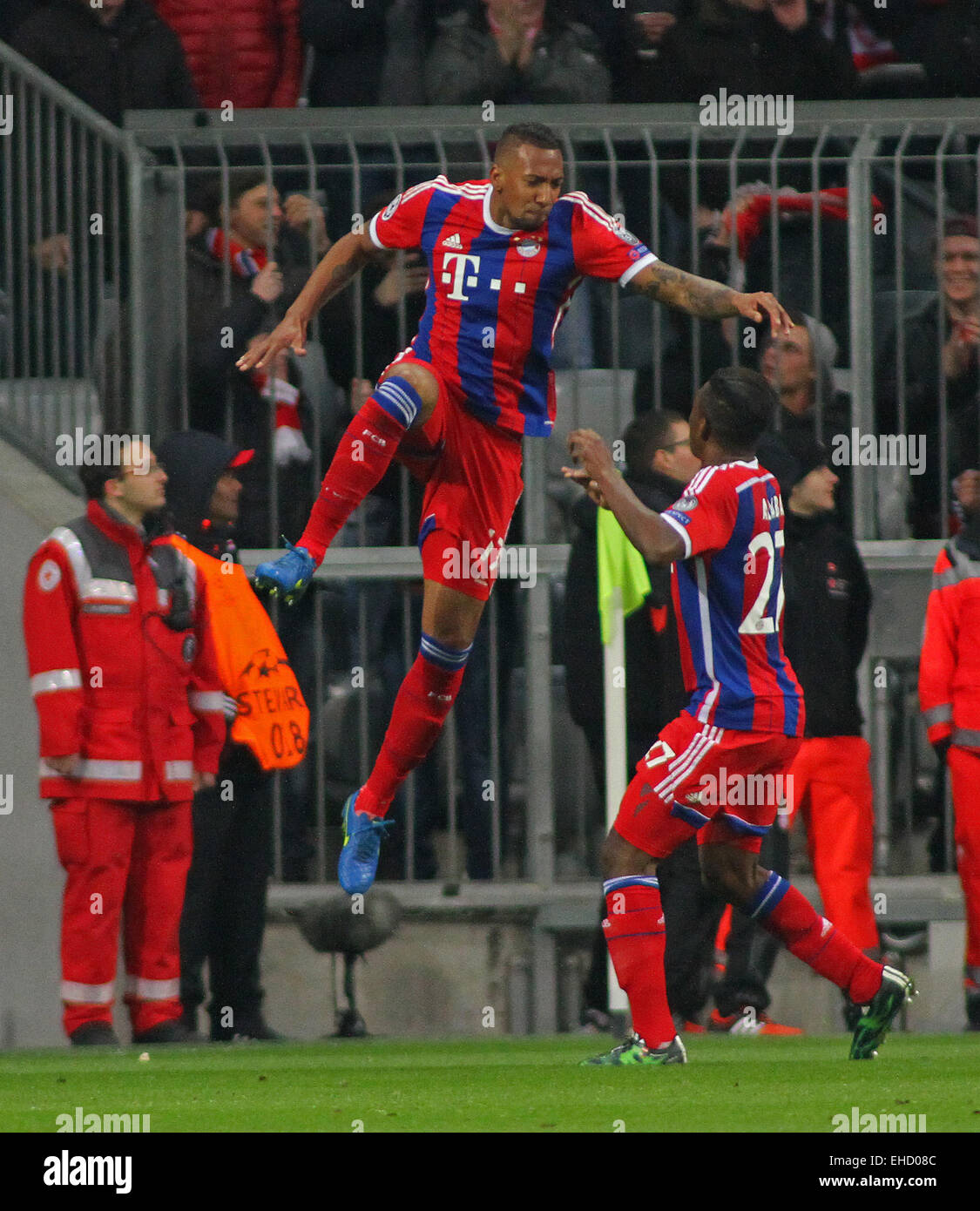 Munich, Germany. 11th Mar, 2015. Bayern Munich's defender Jerome ...