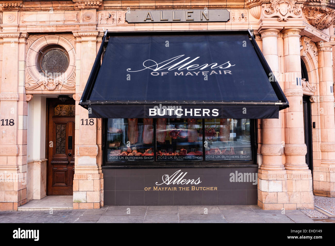 Allens of Mayfair on Mount Street is the oldest butcher's shop in ...