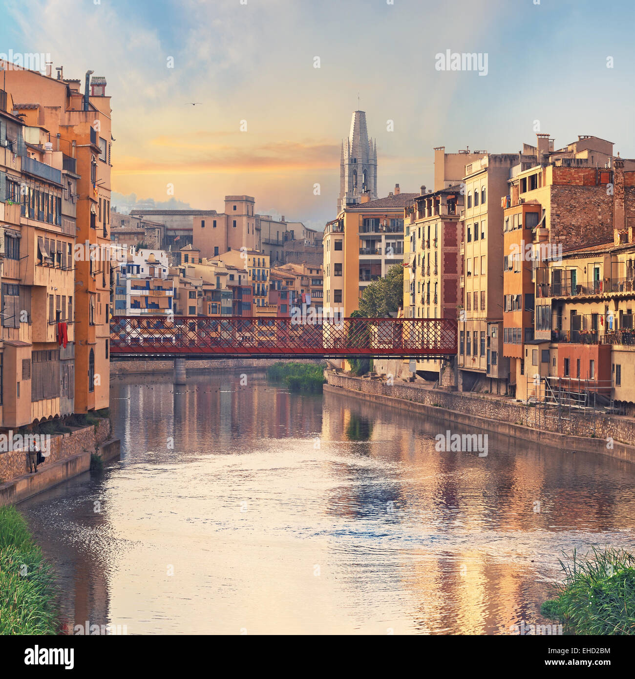 Girona old town hi-res stock photography and images - Alamy