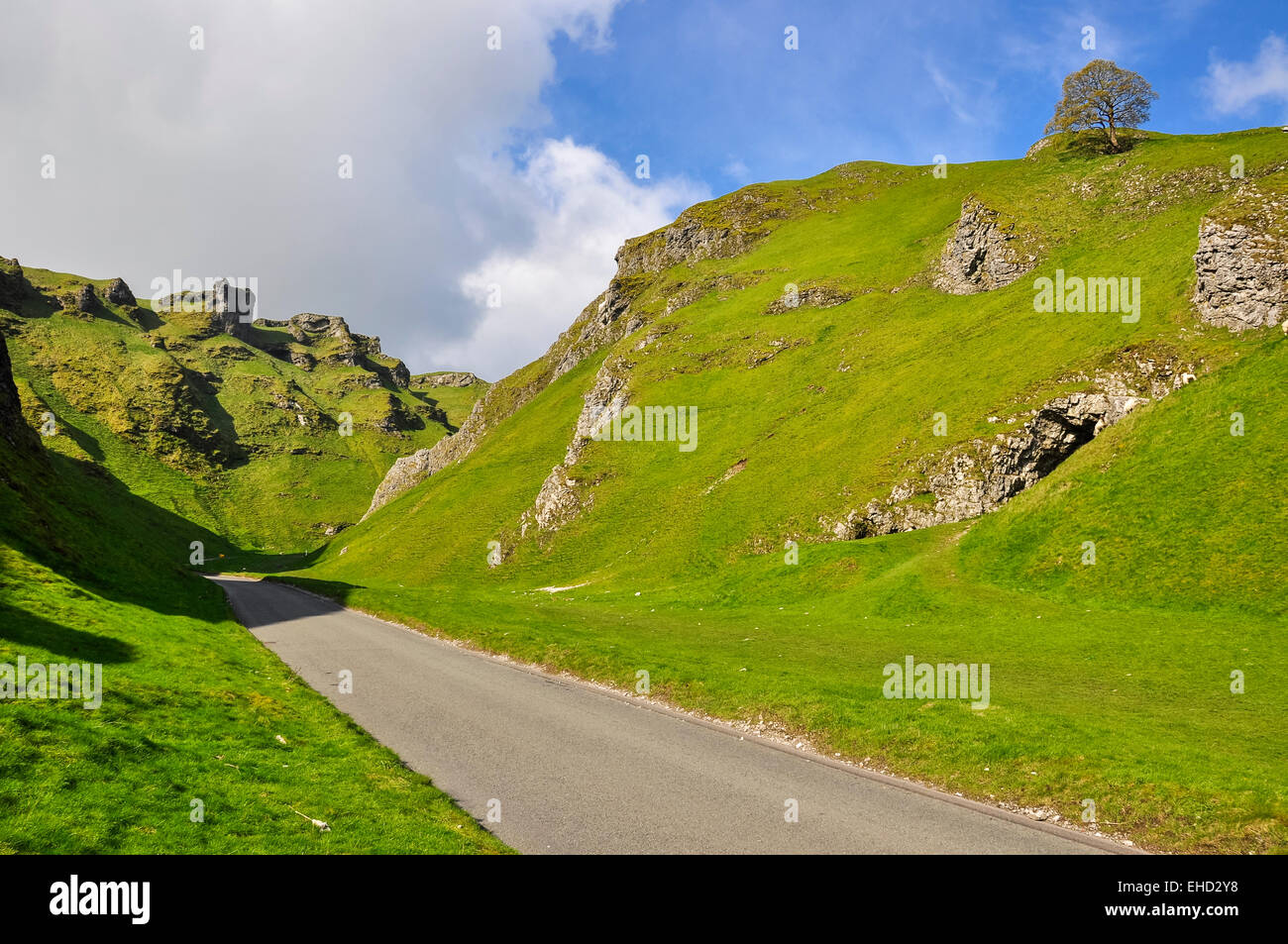 Winnats pass tree hi-res stock photography and images - Alamy