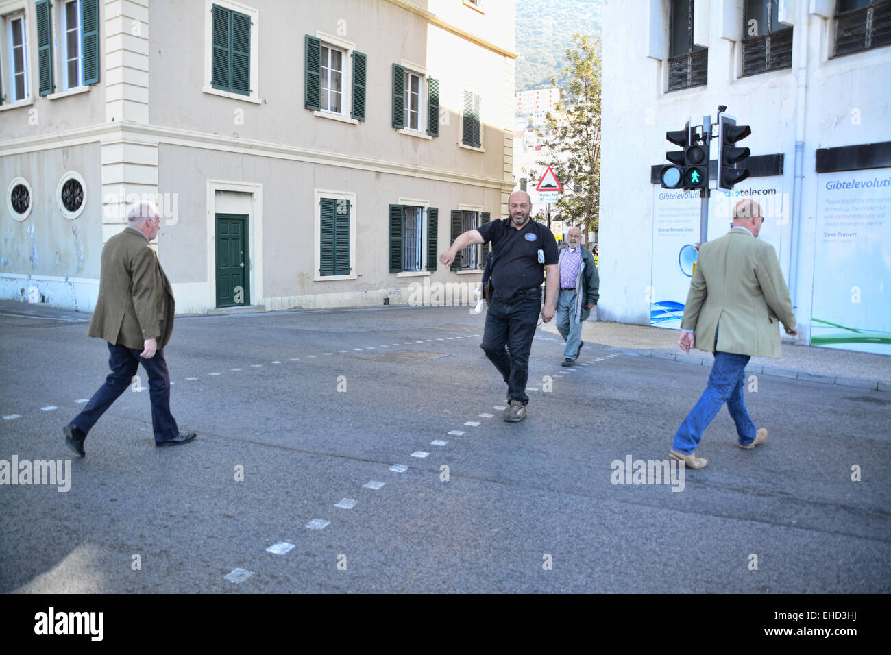 Gibraltar. 12th March, 2015. Member of the Opposition Edwin Reyes ...