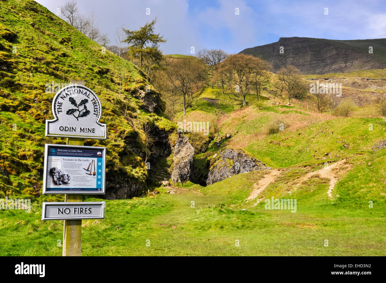 Odin mine castleton derbyshire hi-res stock photography and images - Alamy