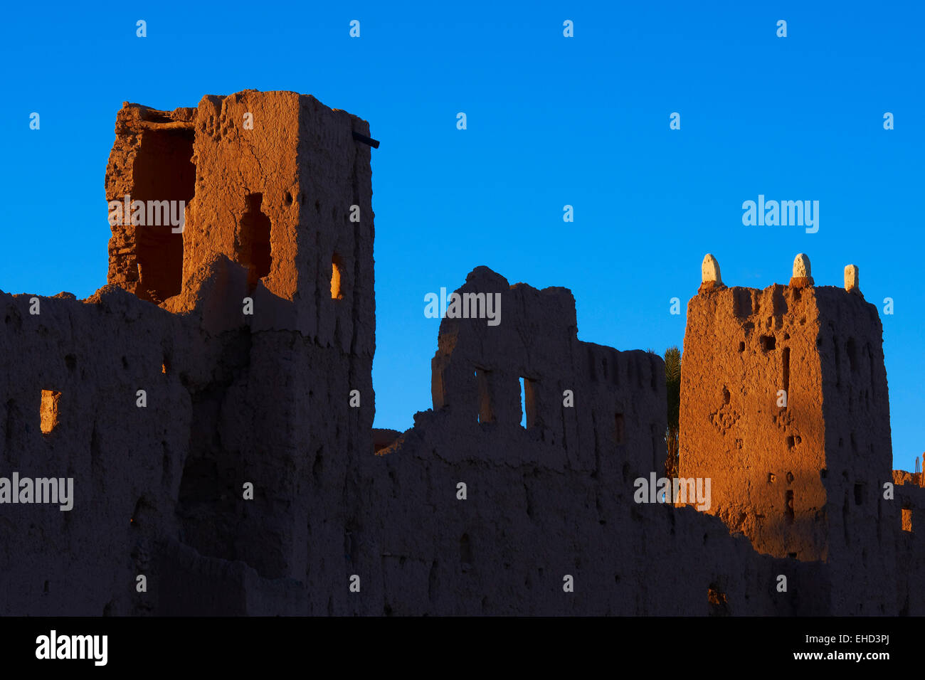 Ait Ben Moro, Ben Moro Kasbah, Skoura, Ouarzazate, Morocco, Africa ...