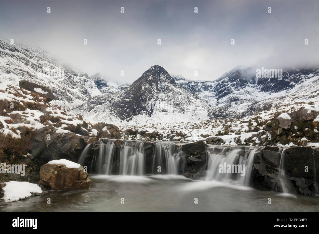 fairy pools glen brittle isle of skye Stock Photo - Alamy
