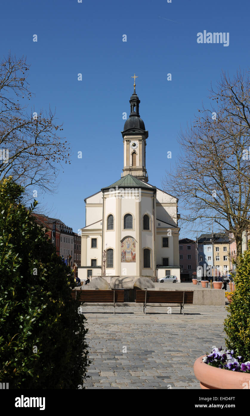 Church Traunstein In Bavaria High Resolution Stock Photography and ...