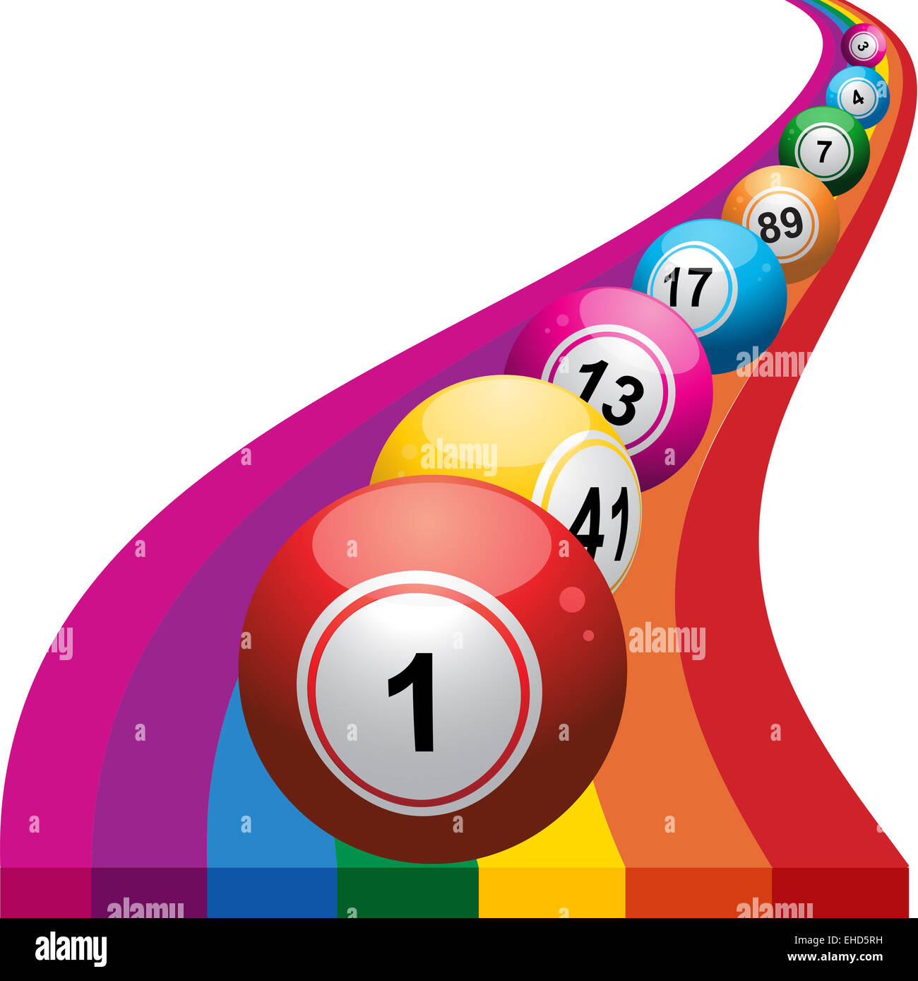 Colorful bingo game hi-res stock photography and images - Alamy