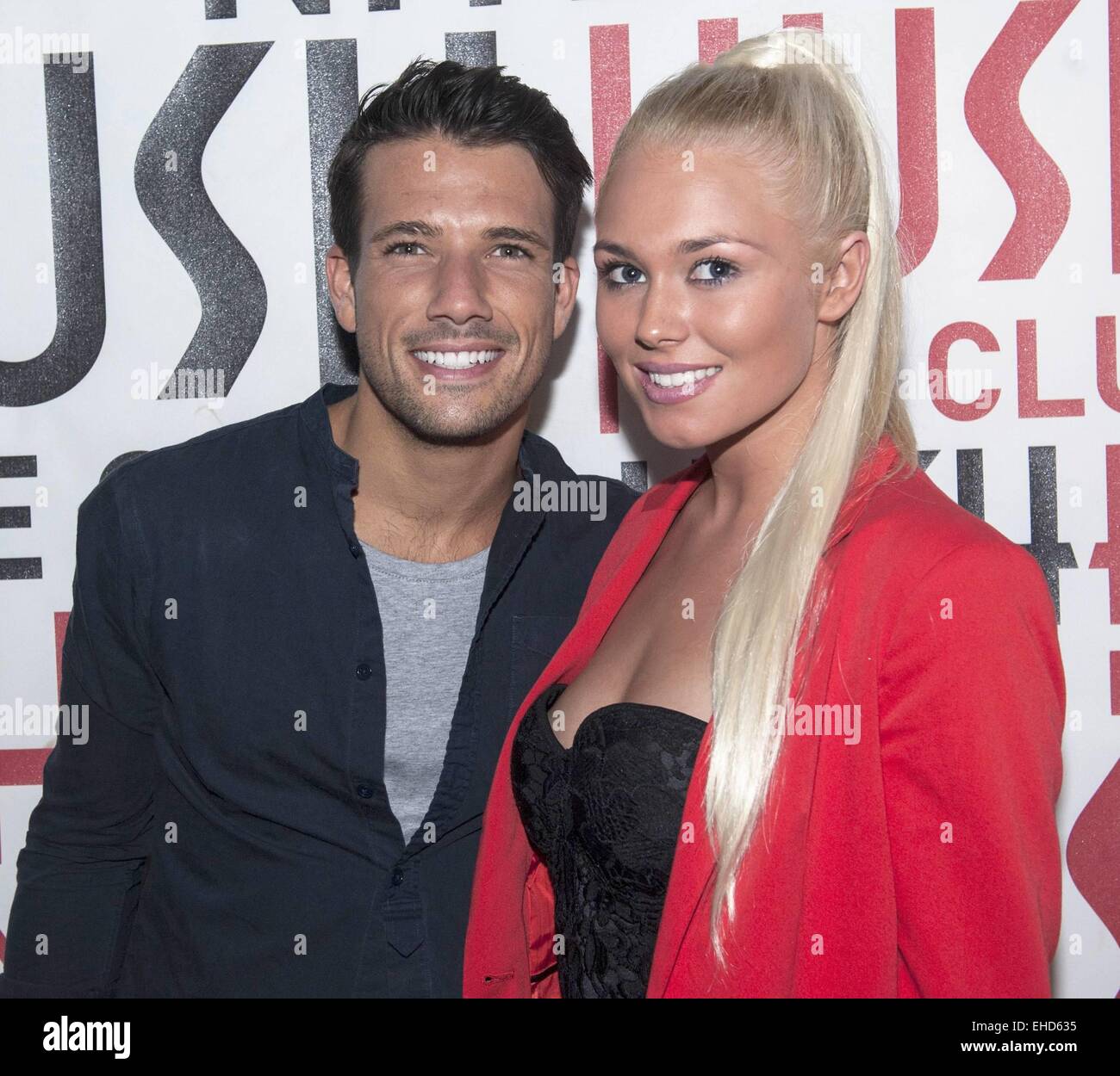 Hollyoaks hunk Danny Mac meets Miss Hush 2014 Shannen Reilly McGrath ...