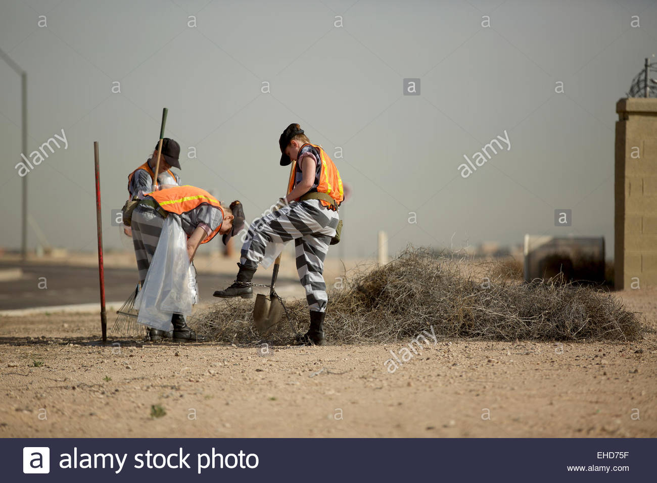 Chain Gang Guard Stock Photos & Chain Gang Guard Stock Images - Alamy