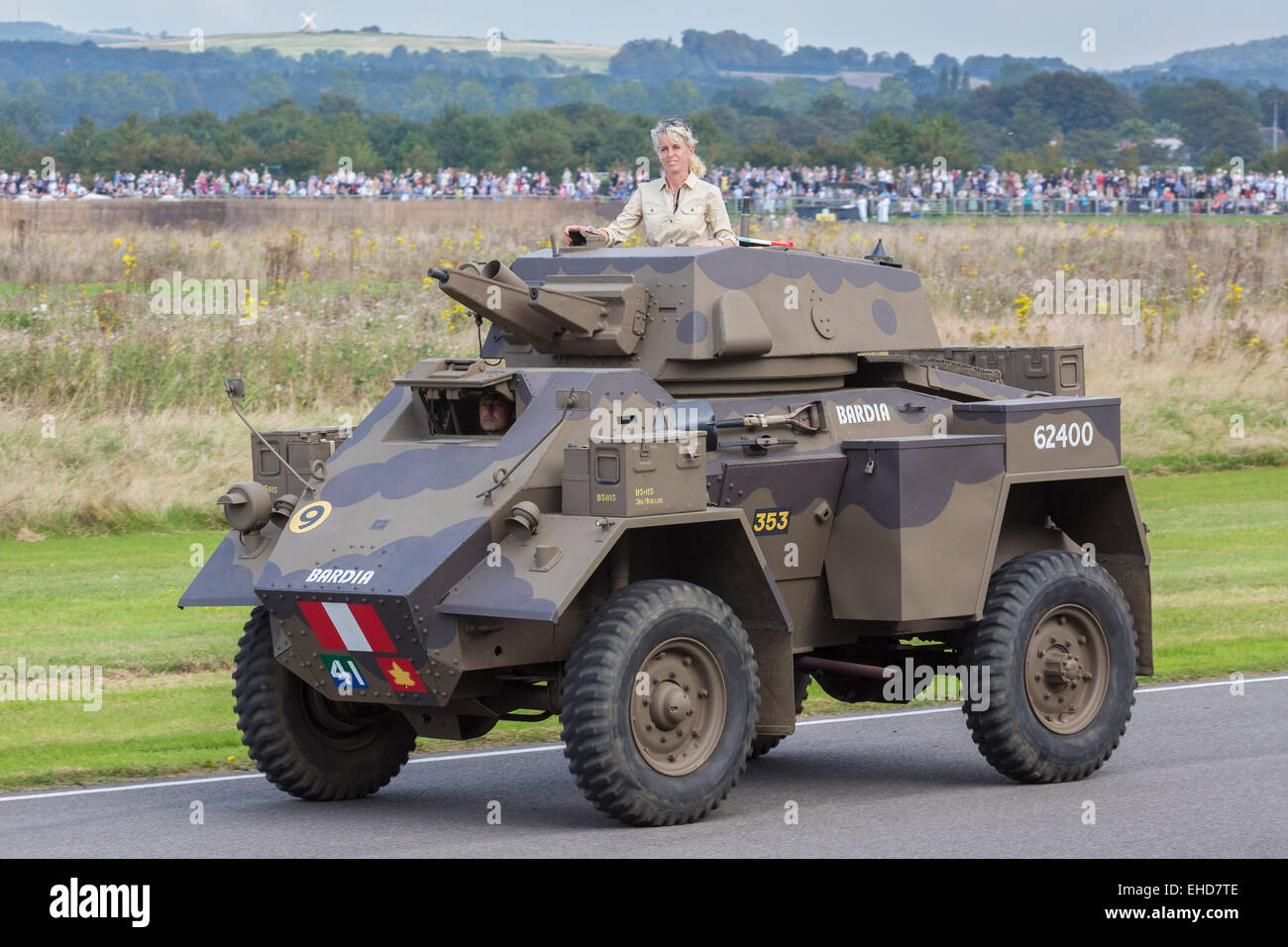 1944 GM Otter Scout Car on parade at the 2014 Goodwood Revival, Sussex ...