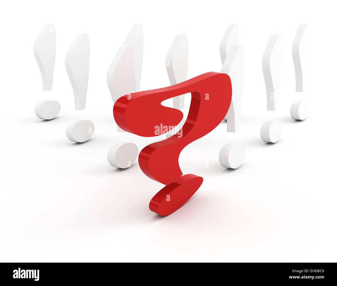 question-mark leadership concept Stock Photo - Alamy