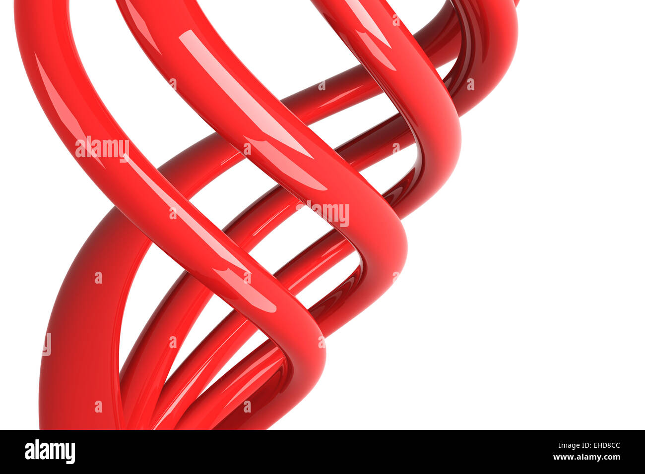 red isolated cables background Stock Photo - Alamy