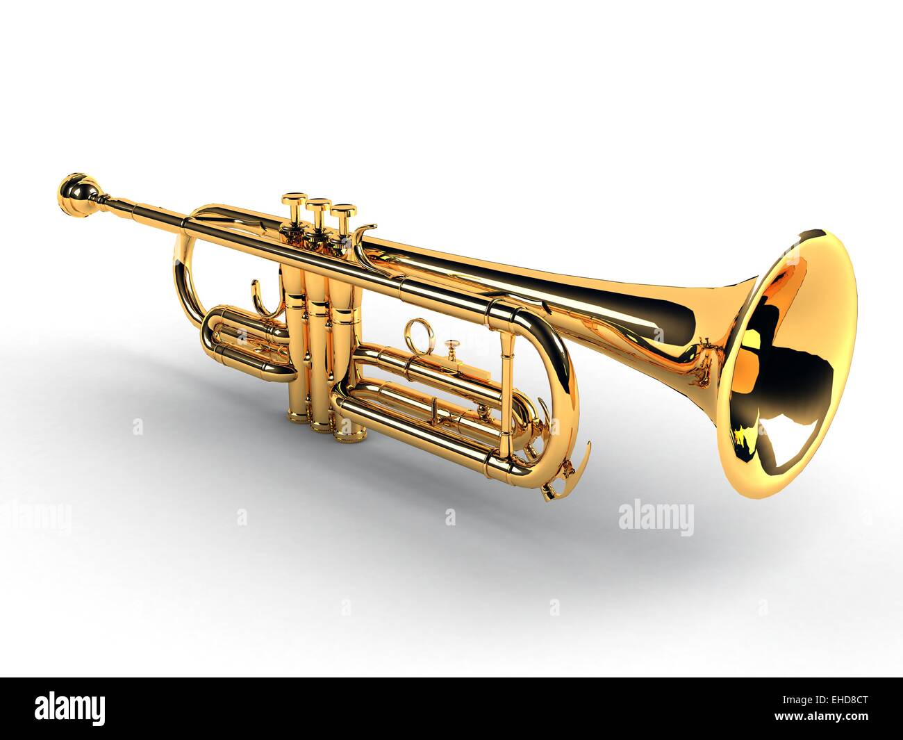 Trumpet valve Cut Out Stock Images & Pictures - Alamy