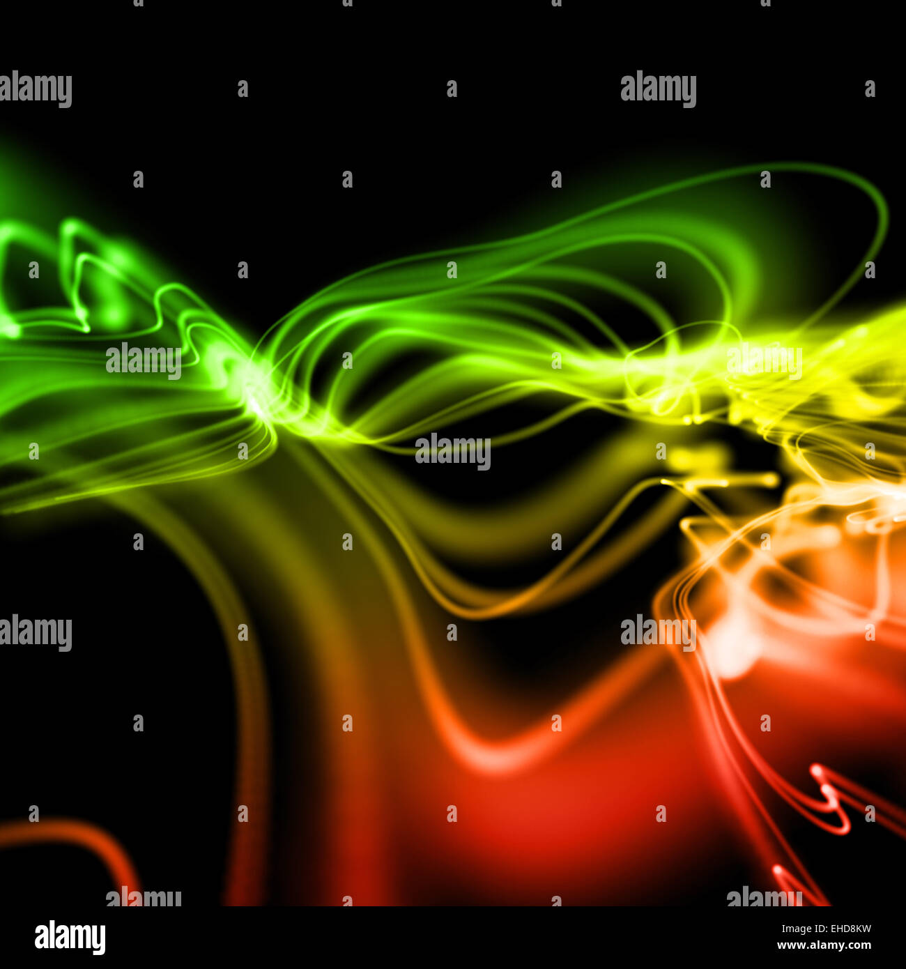 bright colorful wavy smooth background Stock Photo - Alamy