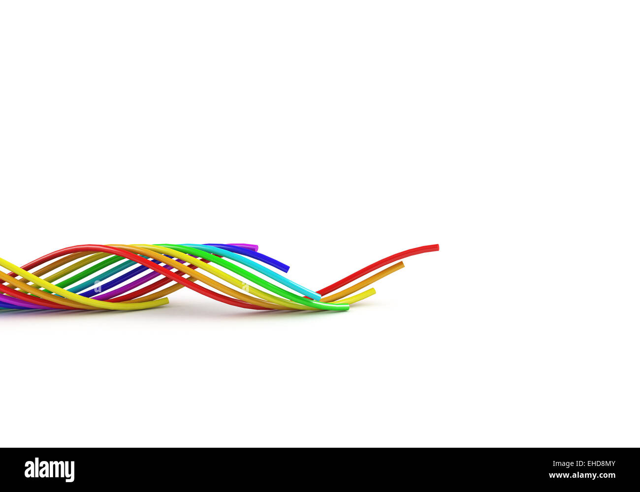 Rainbow wire Cut Out Stock Images & Pictures - Alamy