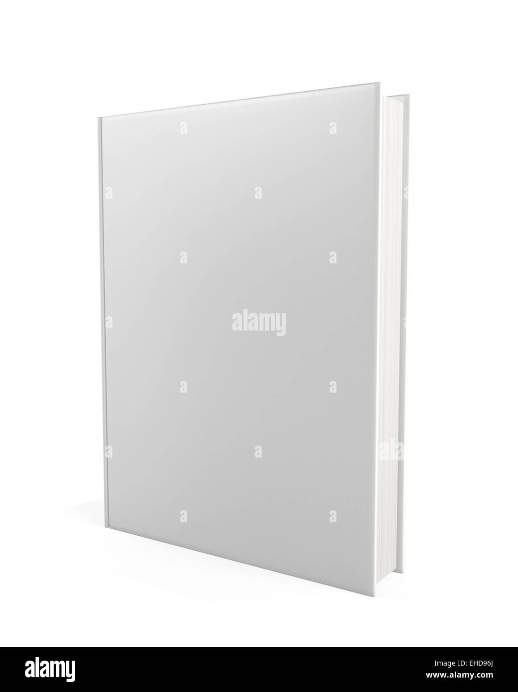 Blank book. 3d illustration on white background Stock Photo - Alamy