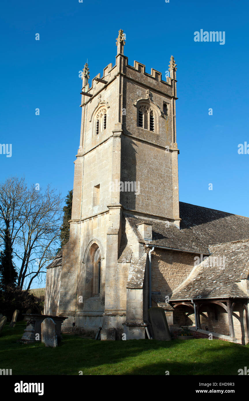 St. John the Baptist Church, Oxenton, Gloucestershire, England, UK ...