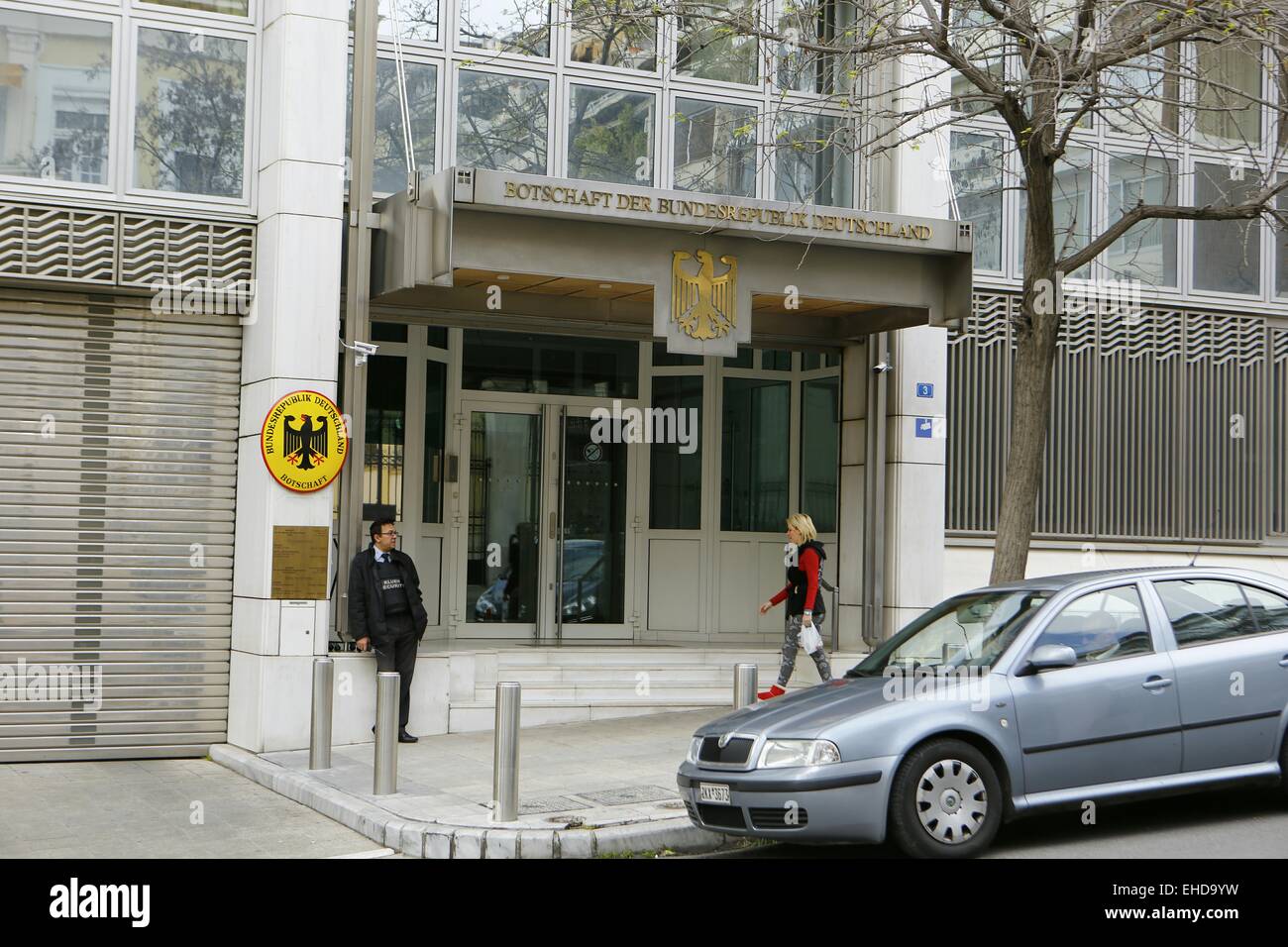 German embassy in athens hi-res stock photography and images - Alamy