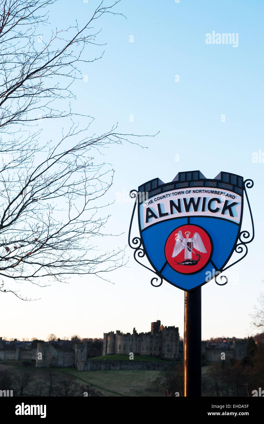 Northumberland sign hi-res stock photography and images - Alamy