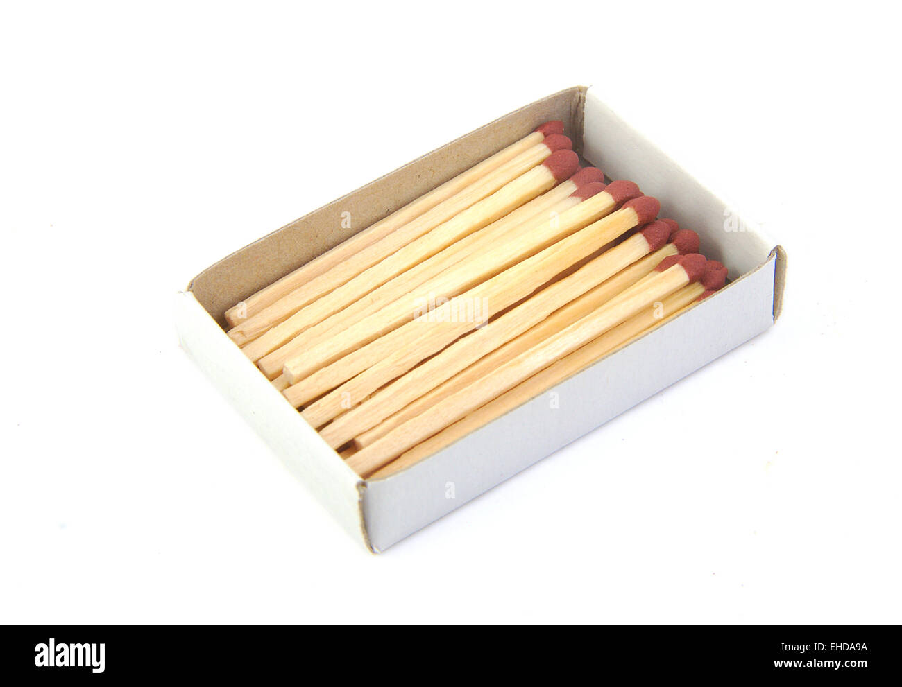 Open box matches isolated on Cut Out Stock Images & Pictures - Alamy