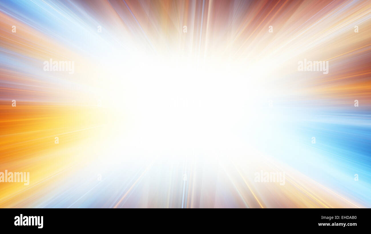 Abstract horizontal background with bright flash Stock Photo - Alamy