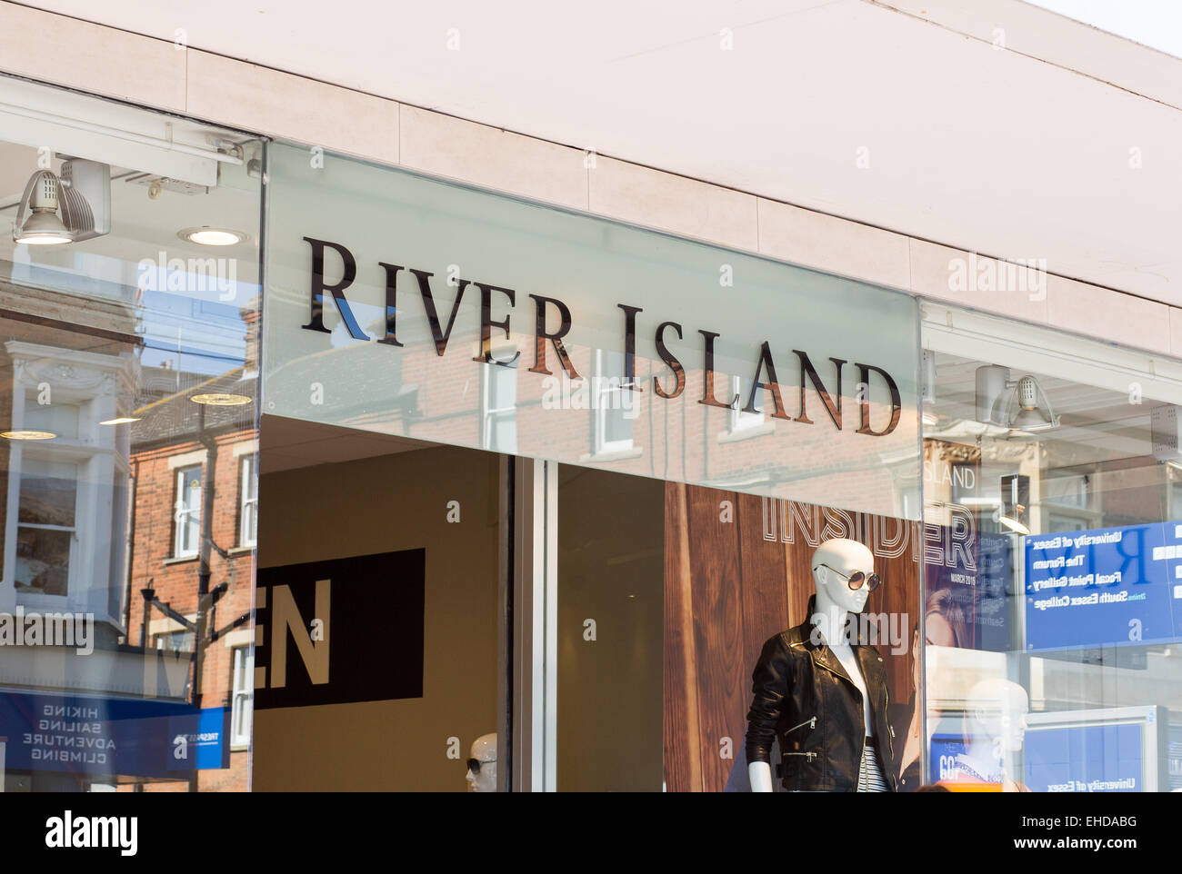 River island logo hi-res stock photography and images - Alamy