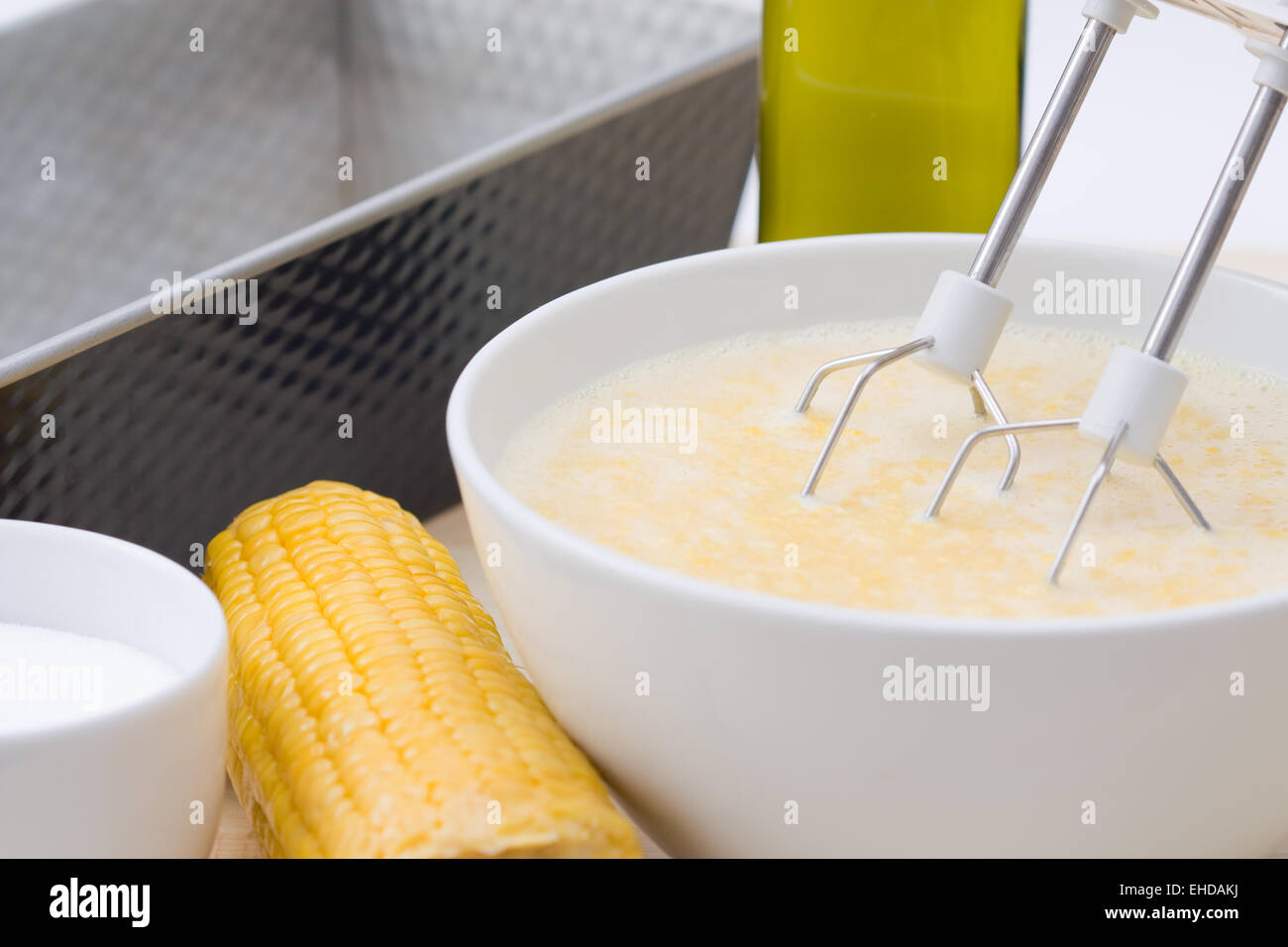 Teig anrühren - Dough mixing Stock Photo - Alamy