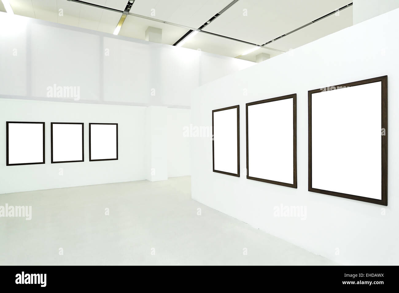 Empty museum display hi-res stock photography and images - Alamy