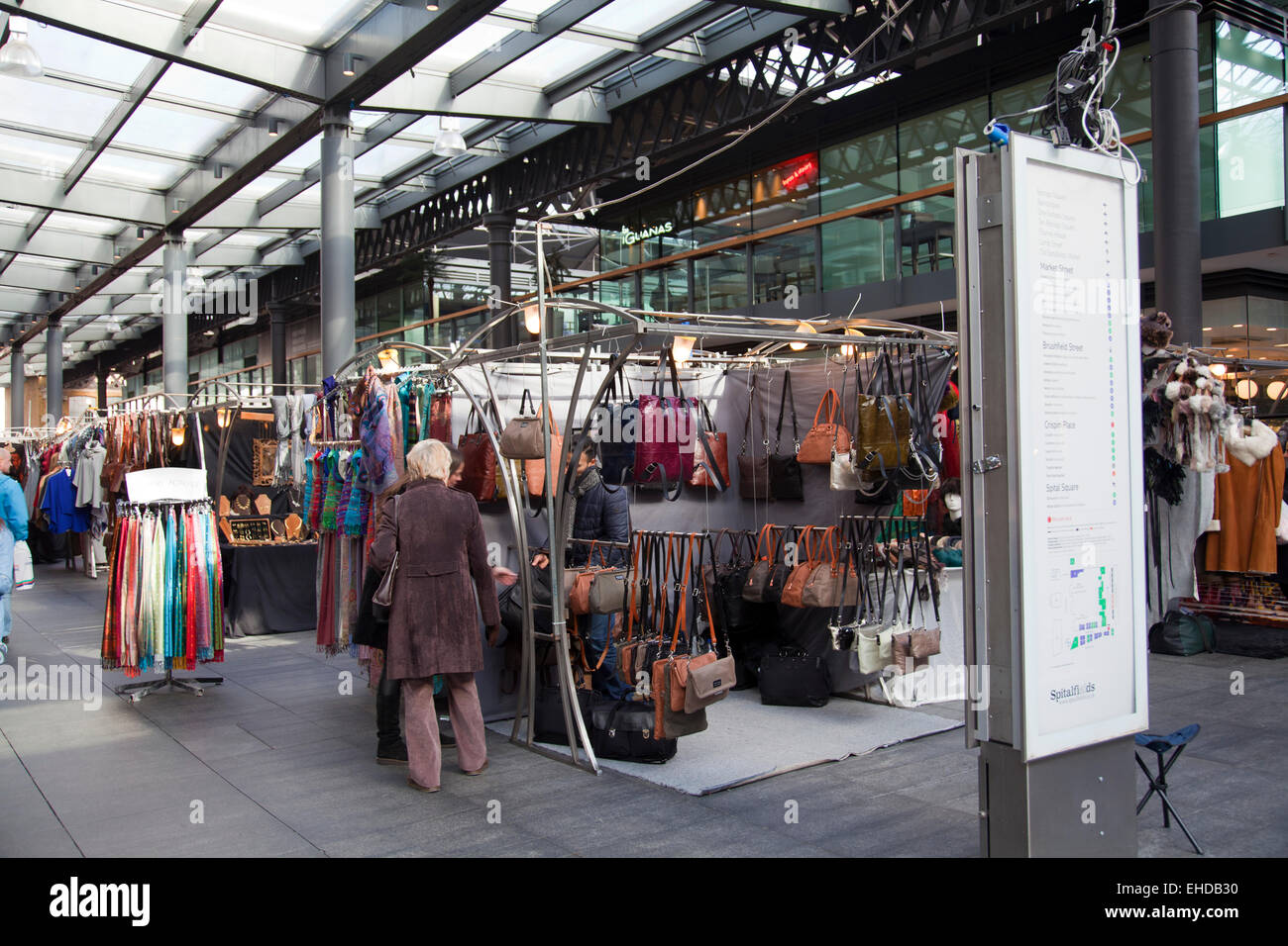 At the new spitalfields market hi-res stock photography and images - Alamy