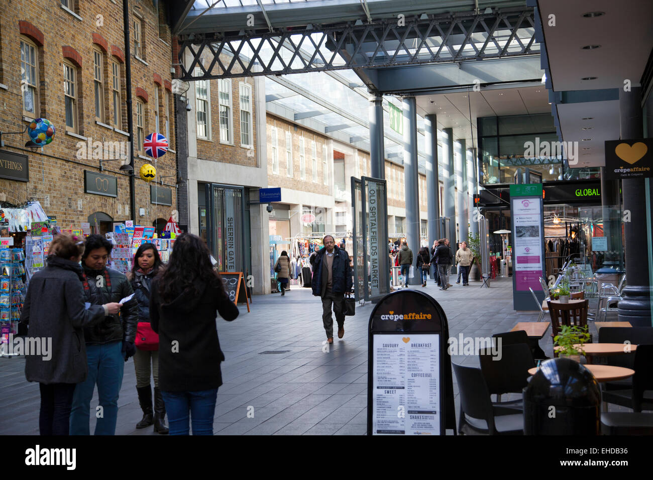 Old spitalfields markets hi-res stock photography and images - Alamy