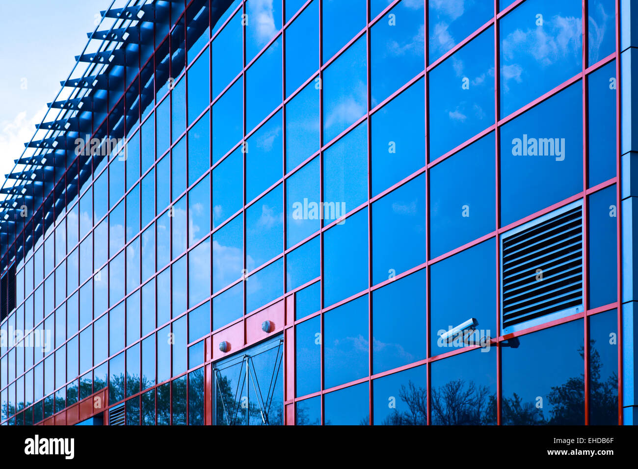Enter to new modern trade center Stock Photo - Alamy