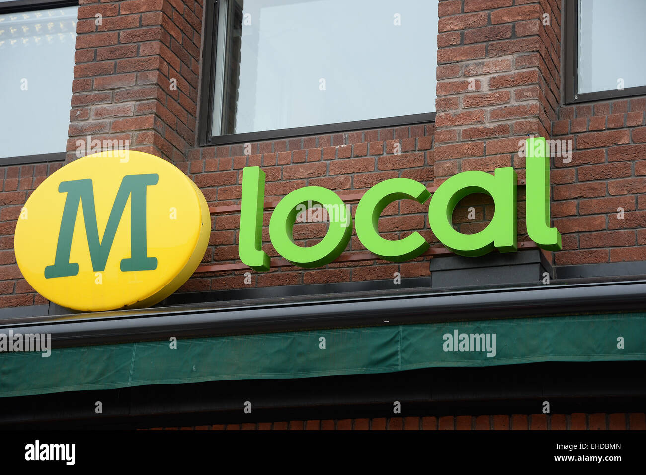 Morrisons Local Convenience Store in Wilmslow, Cheshire, England, UK ...