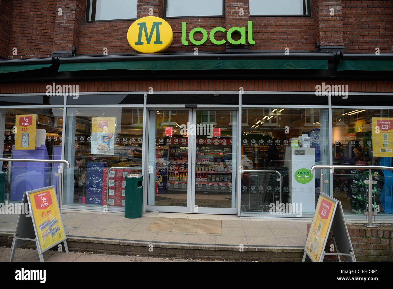 Morrisons Local Convenience Store in Wilmslow, Cheshire, England, UK ...