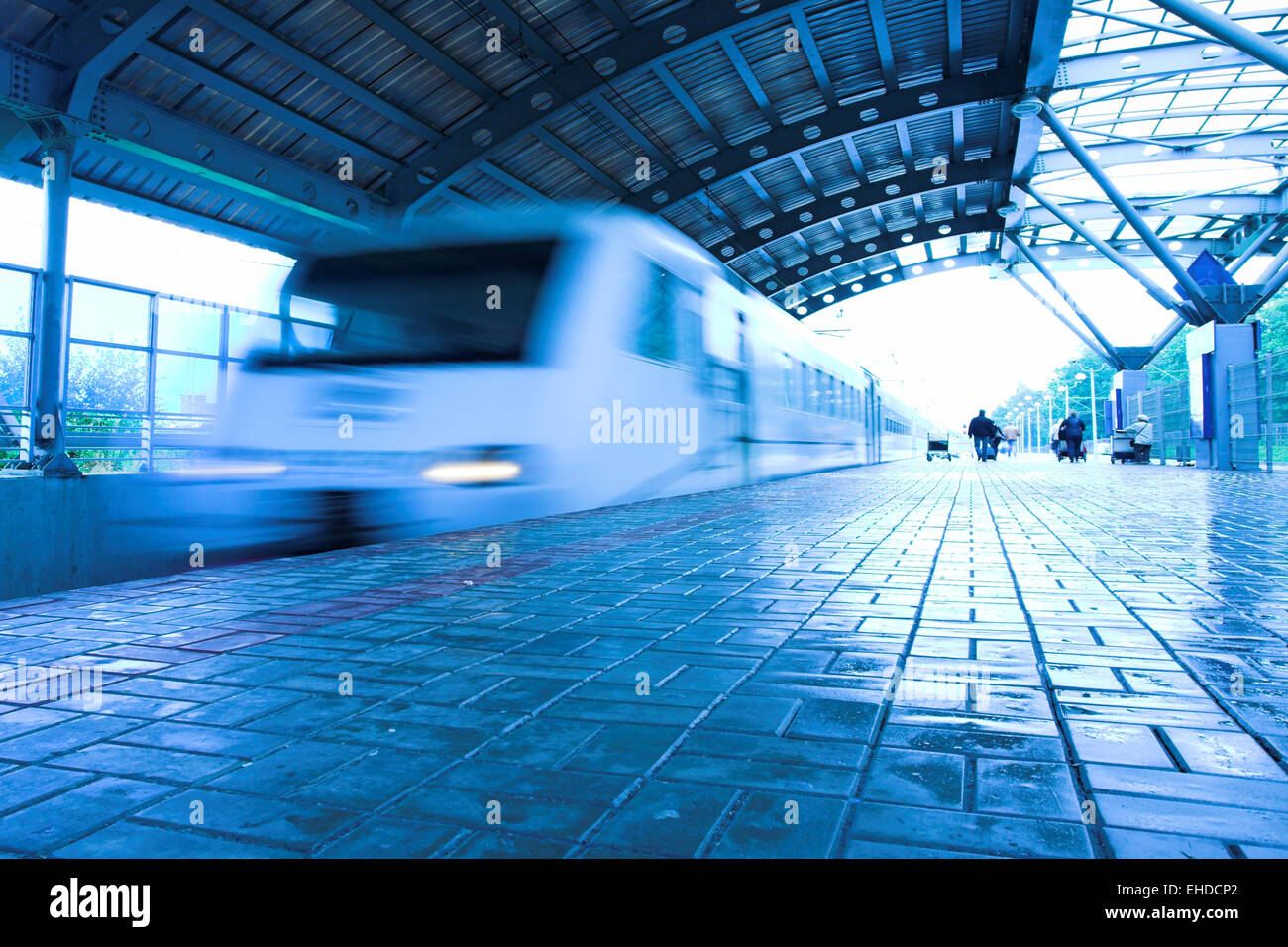 Wet train hi-res stock photography and images - Alamy