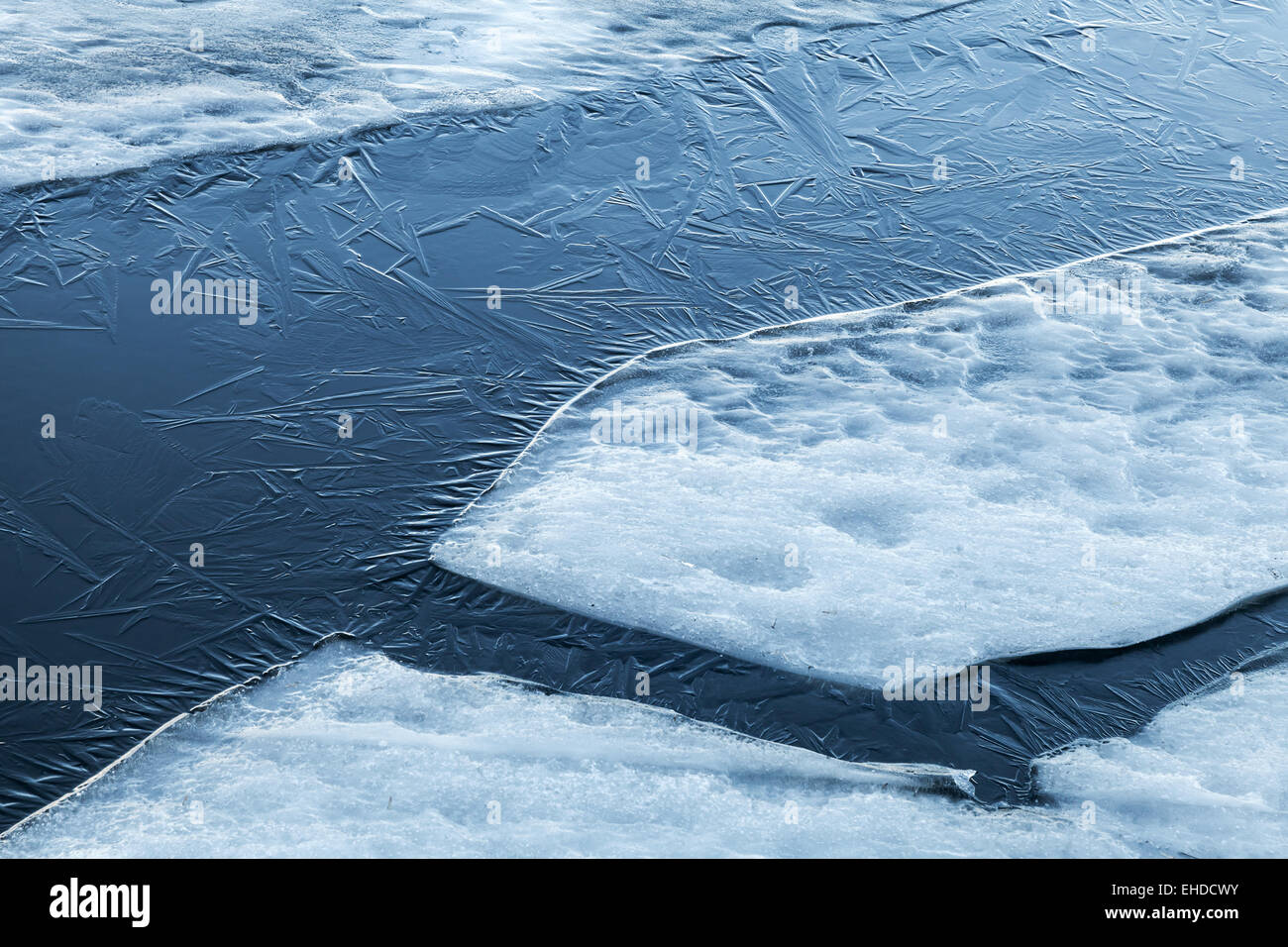 Frozen river water High Resolution Stock Photography and Images - Alamy
