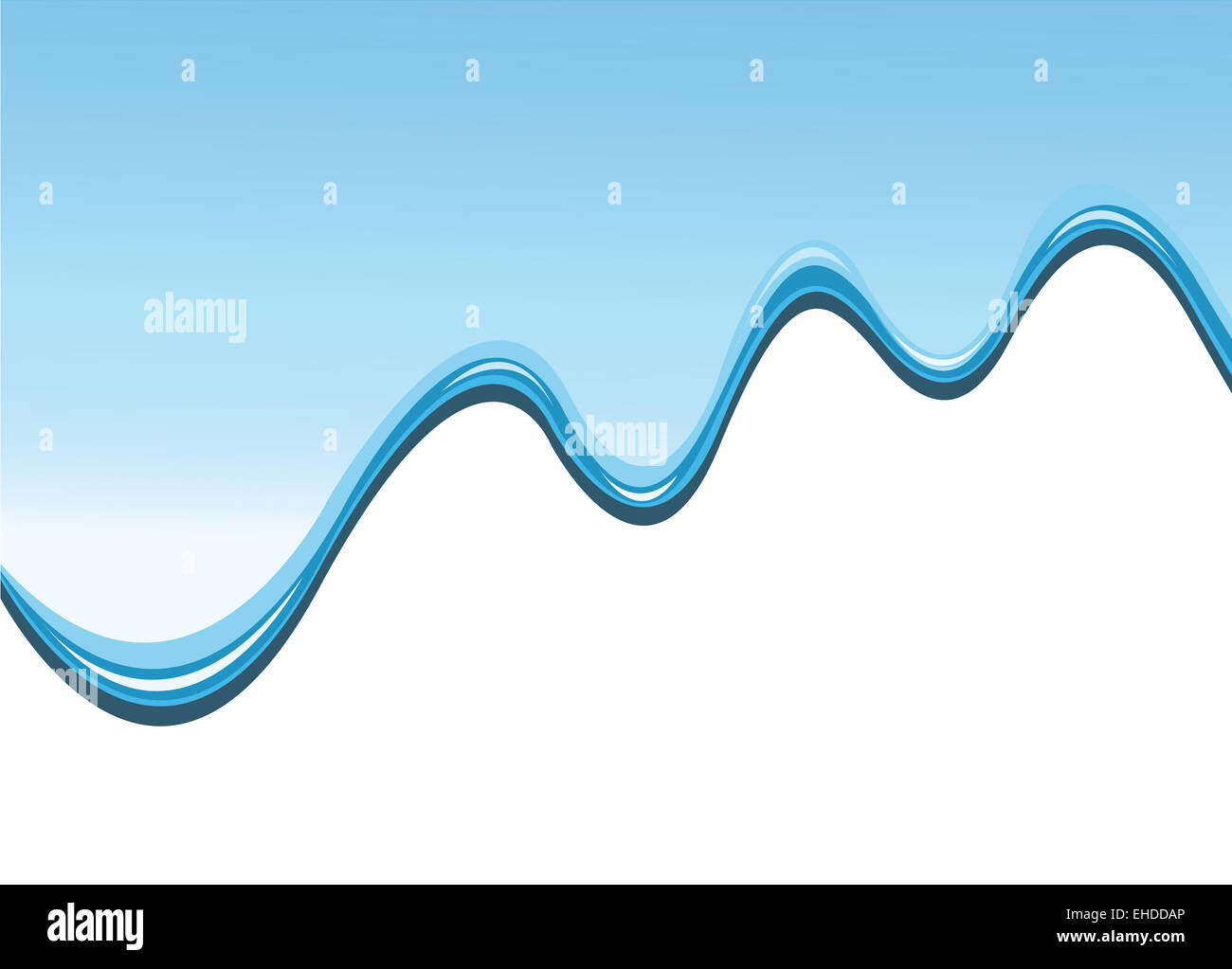 blue paint dripping down Stock Photo - Alamy