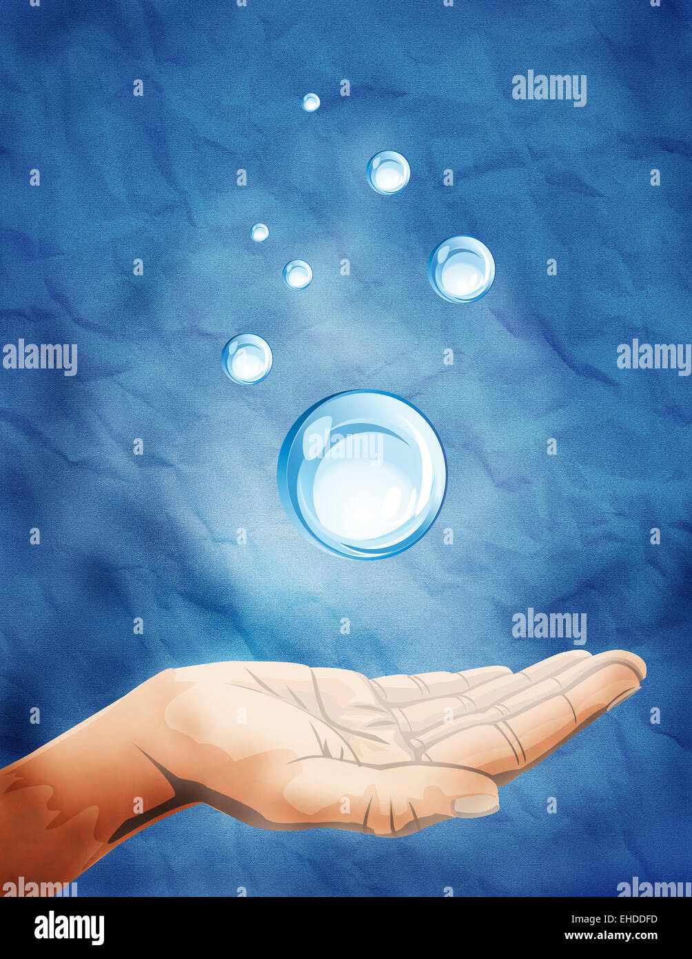 Mind control magician hi-res stock photography and images - Alamy