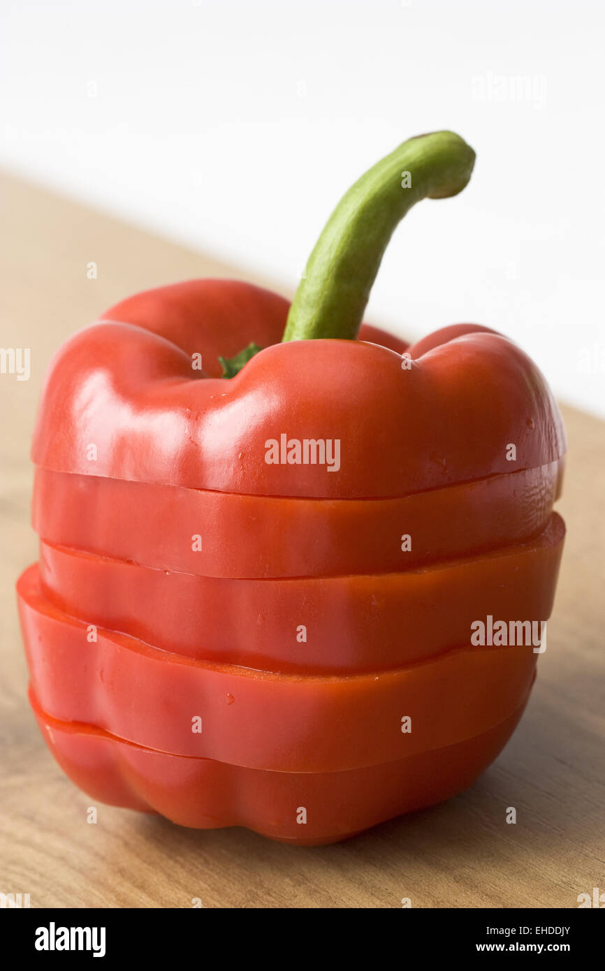 Rote Paprika - Red bell pepper Stock Photo - Alamy