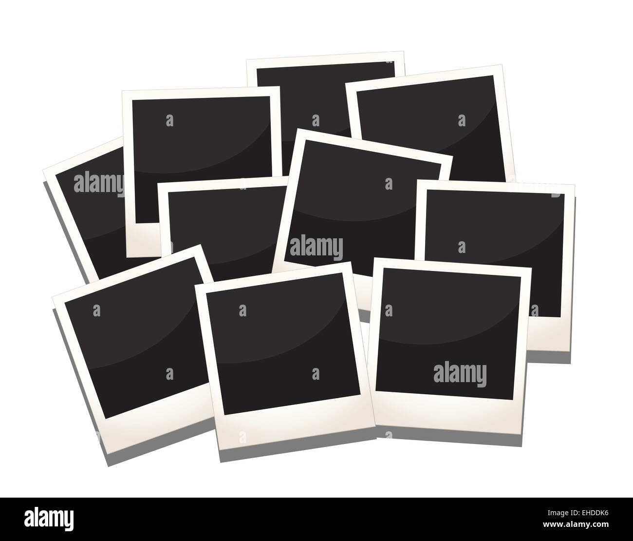a stack of photos frames Stock Photo - Alamy