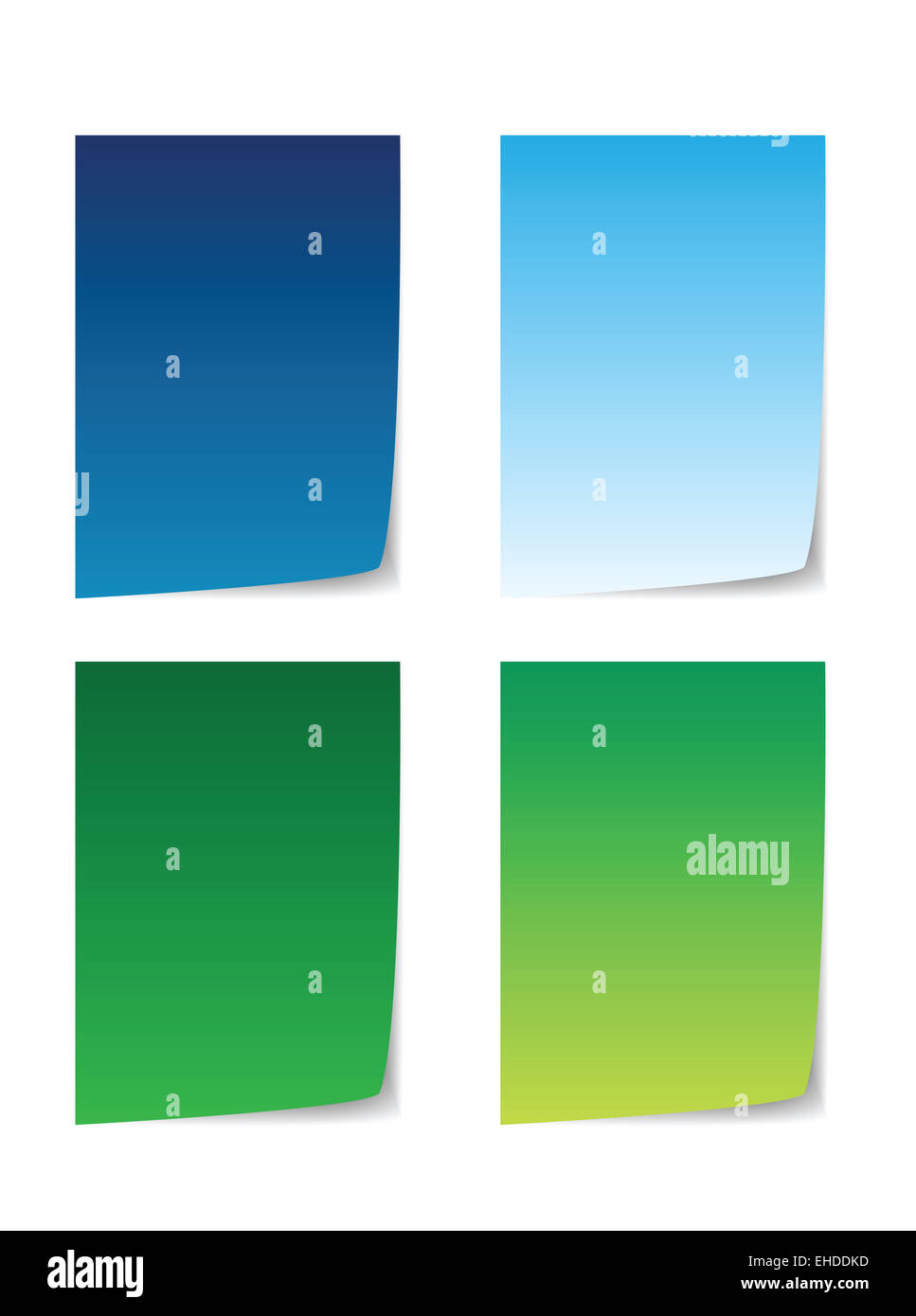 colorful paper for message Stock Photo - Alamy