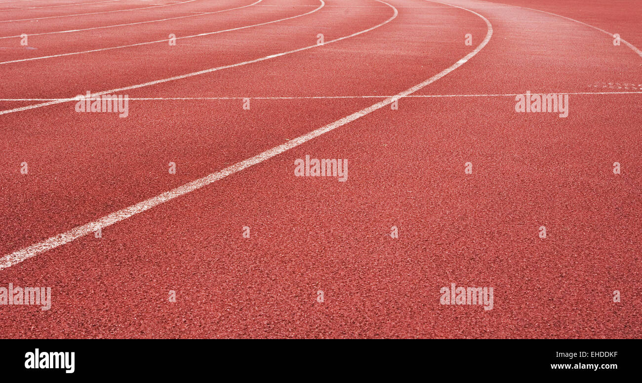 running track for race Stock Photo - Alamy